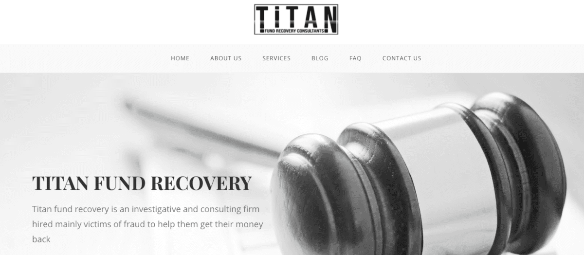 Titan Fund Recovery Review - Pros or Fraudsters? - Cyber Scam Review