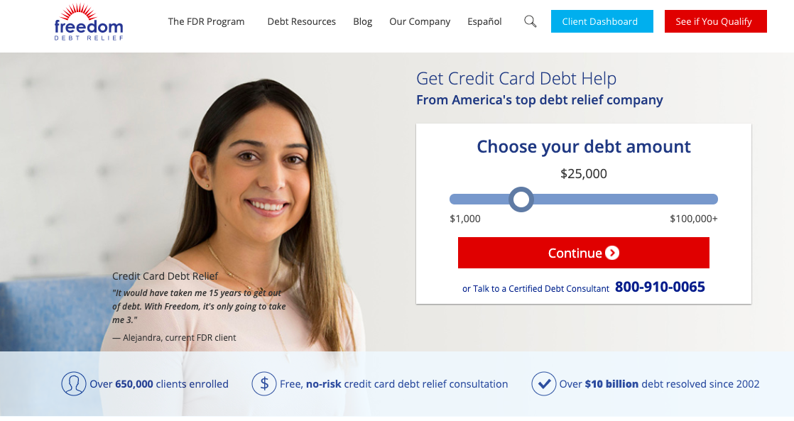 Freedom Debt Relief Review - Is it a Scam? - Cyber Scam Review