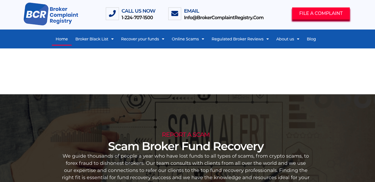 Broker Complaint Registry Review - Fantastic Firm - Cyber Scam Review