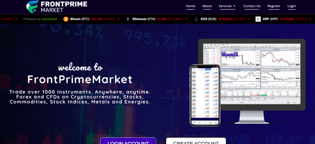 Front Prime Market Review - Cyber Scam Review
