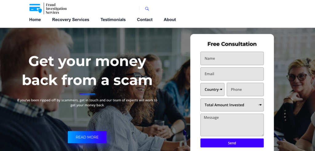 Fraud Investigation Services Review (fis-refund.com) - Cyber Scam Review